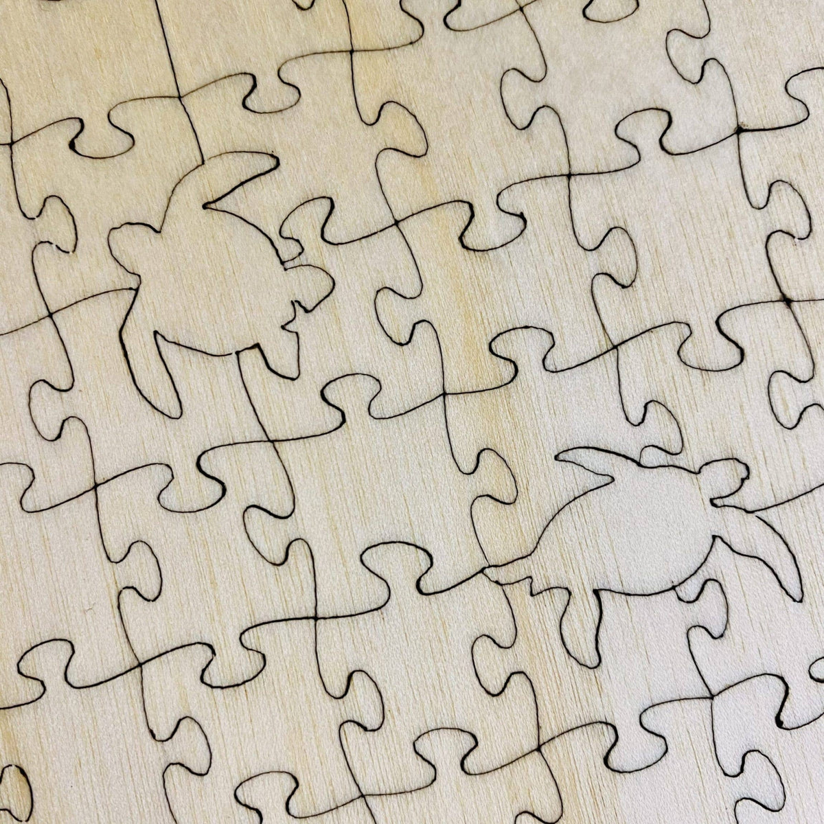 Mosaic Sea Turtle Small Wooden Puzzle (provides 8 meals) – Nourish Designs